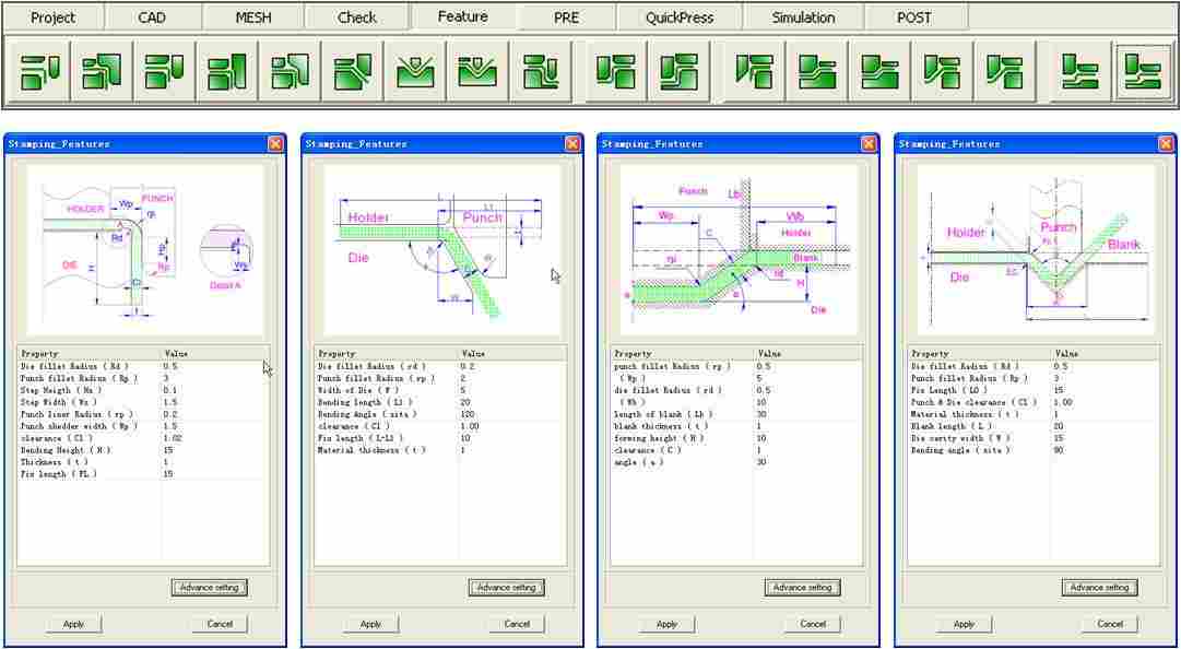 AI-FORM™钣金冲压特征KBE知识库 | C3P Software